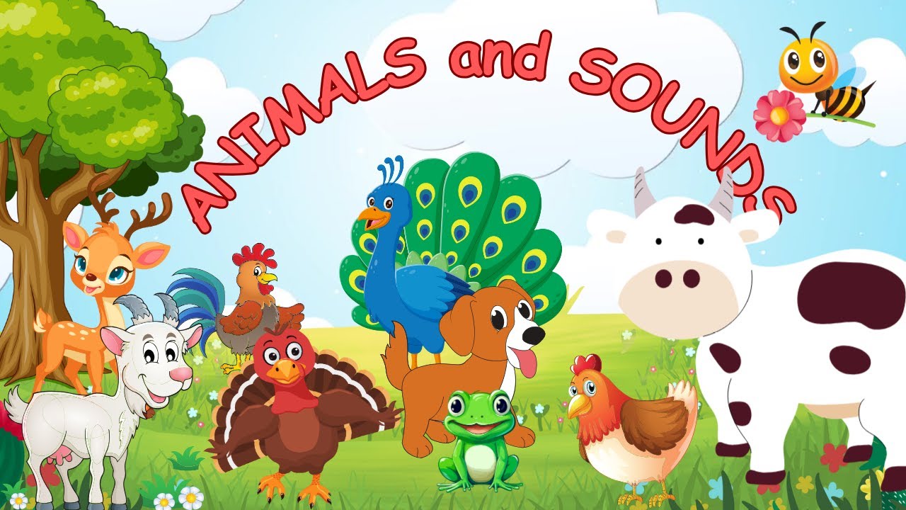 Animals Name and Sound | Animals for Kids | Kids Video | Toddlers ...