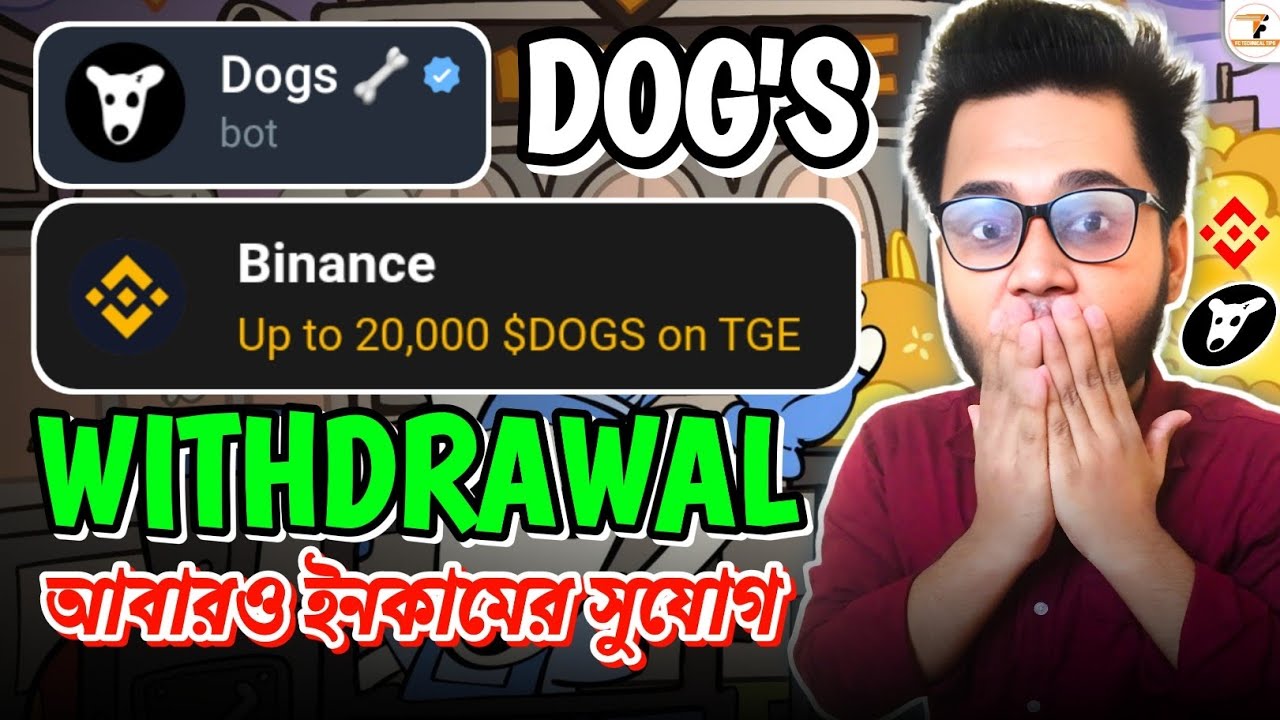 Dogs Airdrop Binance Listing & Withdrawal | Dogs Withdraw in Binance ...