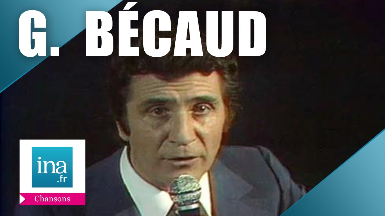 Gilbert Bécaud "L'Indifférence" (live officiel) | Archive INA - YouTube ...