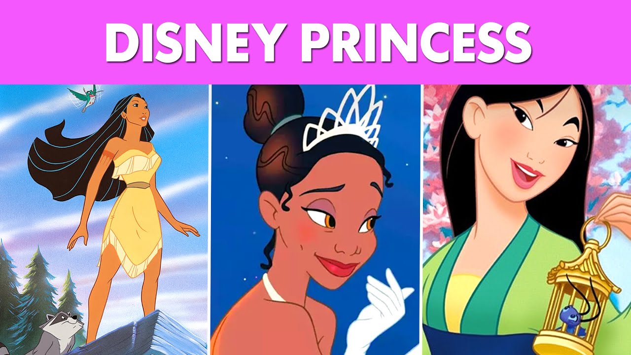 Disney Princesses Trivia / Quiz / Challenge (Multiple Choice) - YouTube
