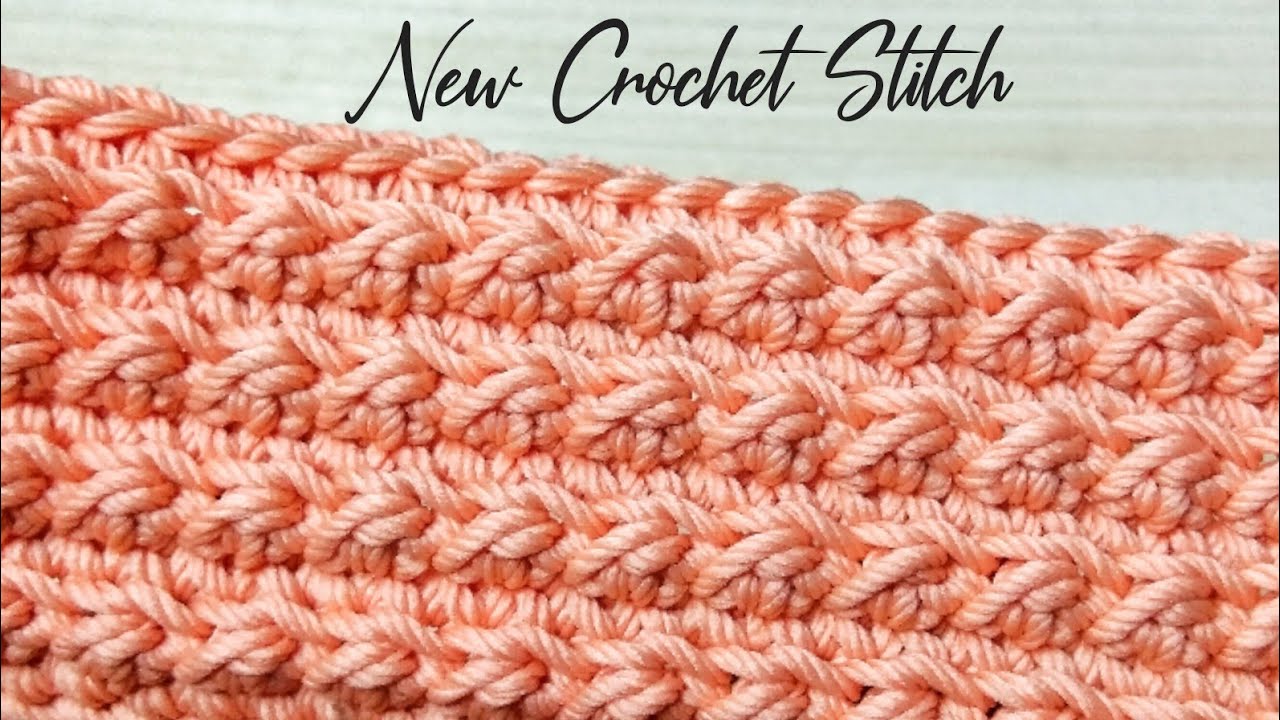 Terbaru.!!! Motif rajutan mudah, cantik dan simpel || Sangat mudah ...