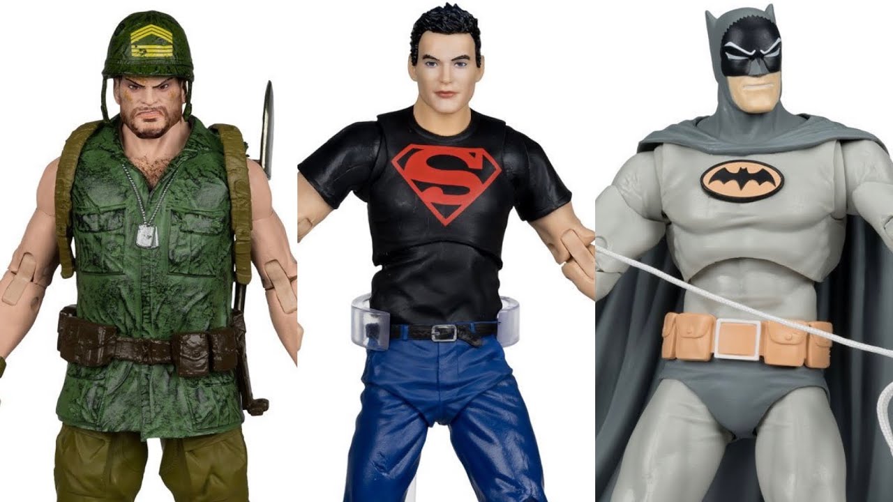 New McFarlane Toys Batman, Sgt Rock, Conner Kent Teen Titans revealed ...