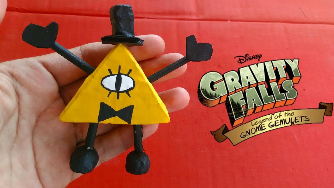Así se hace a Bill Cipher con material reciclado/ Gravity Falls DIY ...