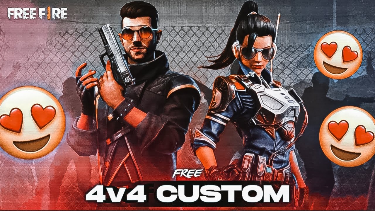 FREE FIRE LIVE | FREE FIRE LIVE CUSTOM ROOM - YouTube