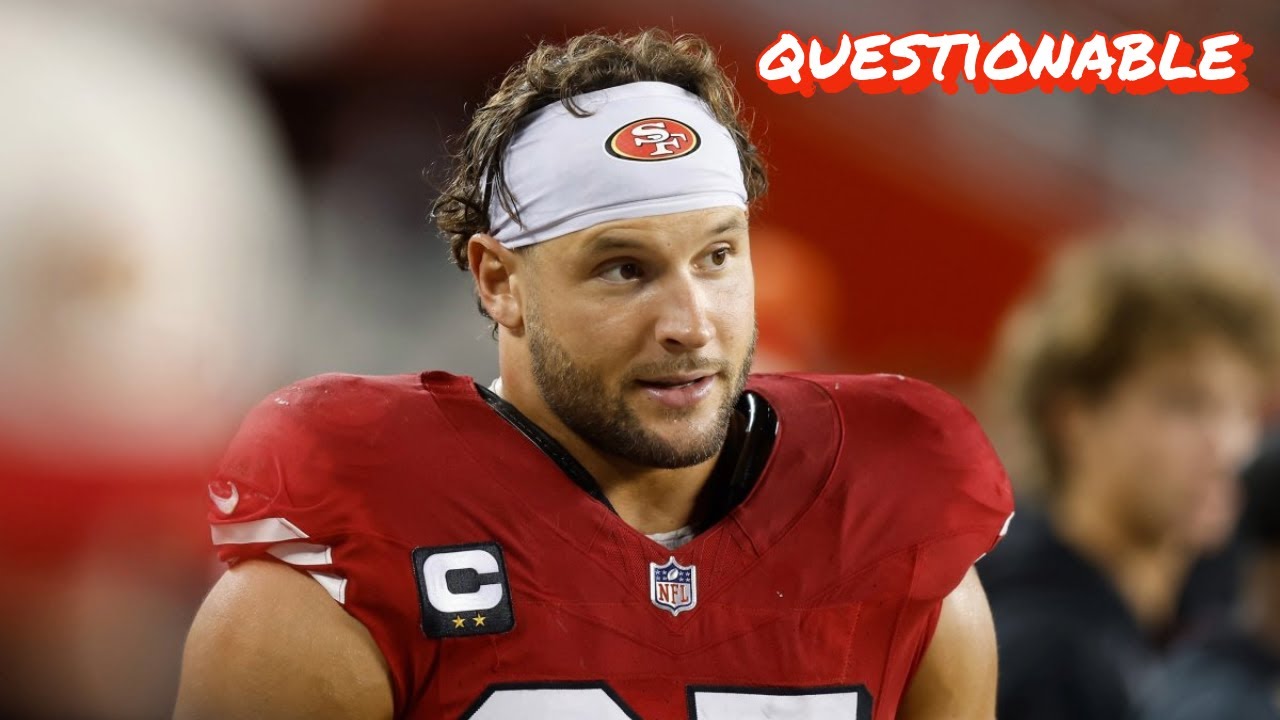 Coach's Meeting: Will 49ers DE Nick Bosa Play Against the Buccaneers ...