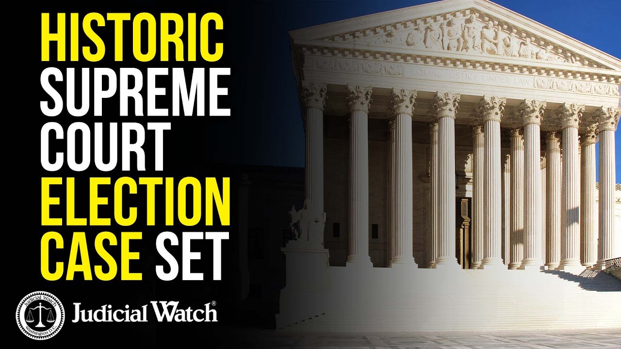 BREAKING: Historic Supreme Court Election Case Set for October 8! - YouTube