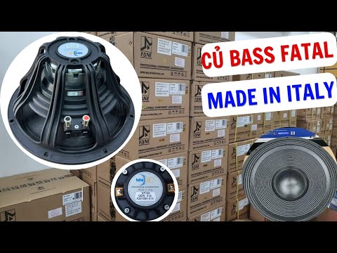 Bass | Treb Faital Pro Chính Hãng ITALY 🇭🇺 10FH520 & 12FH520 [ LH: 0932 ...