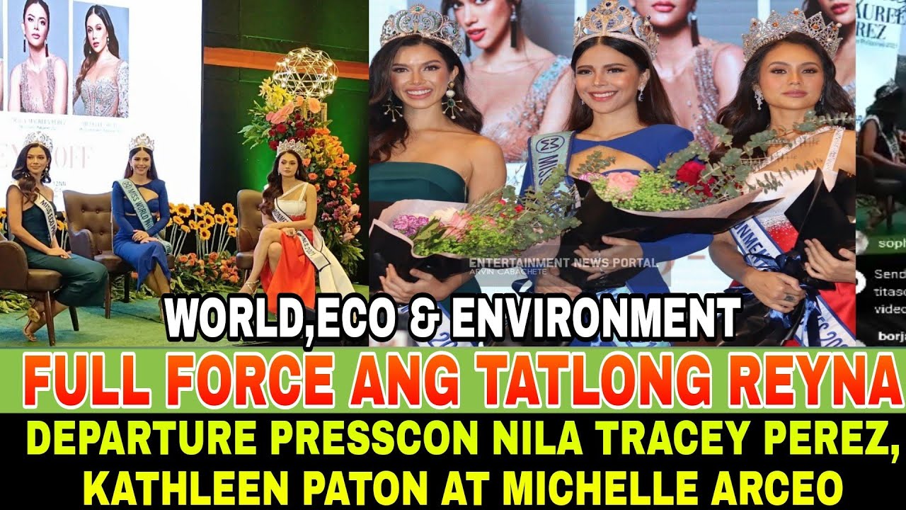 LATEST! TRACEY PEREZ, KATHLEEN PATON AT MICHELLE ARCEO DEPARTURE PRESS ...