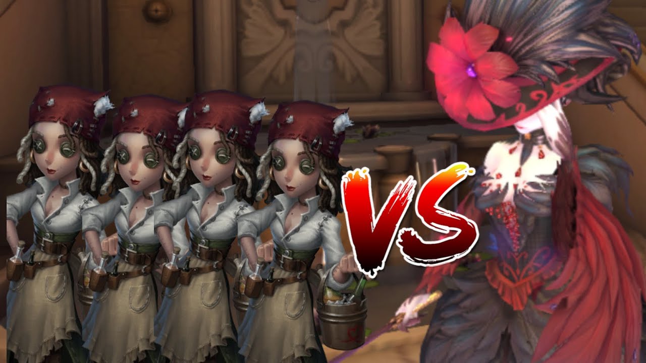 IDV| BQ vs 4 Barmaids | “Last Dance” Gameplay| Identity v| - YouTube