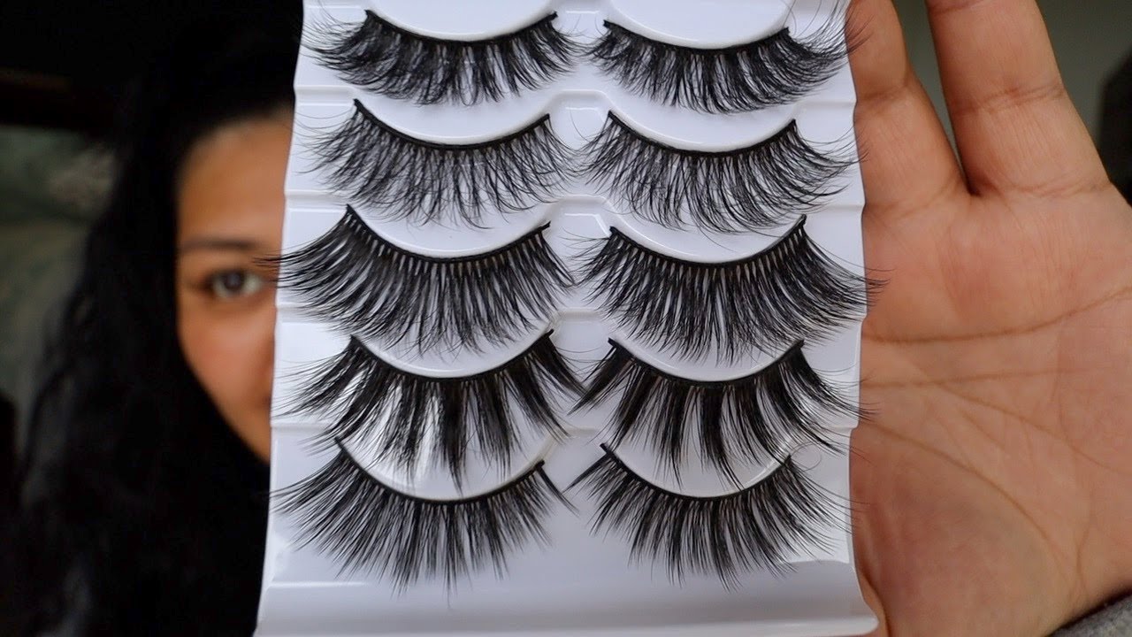 FREE LASHES FROM WISH | Magnetic Lashes from Instagram Review - YouTube