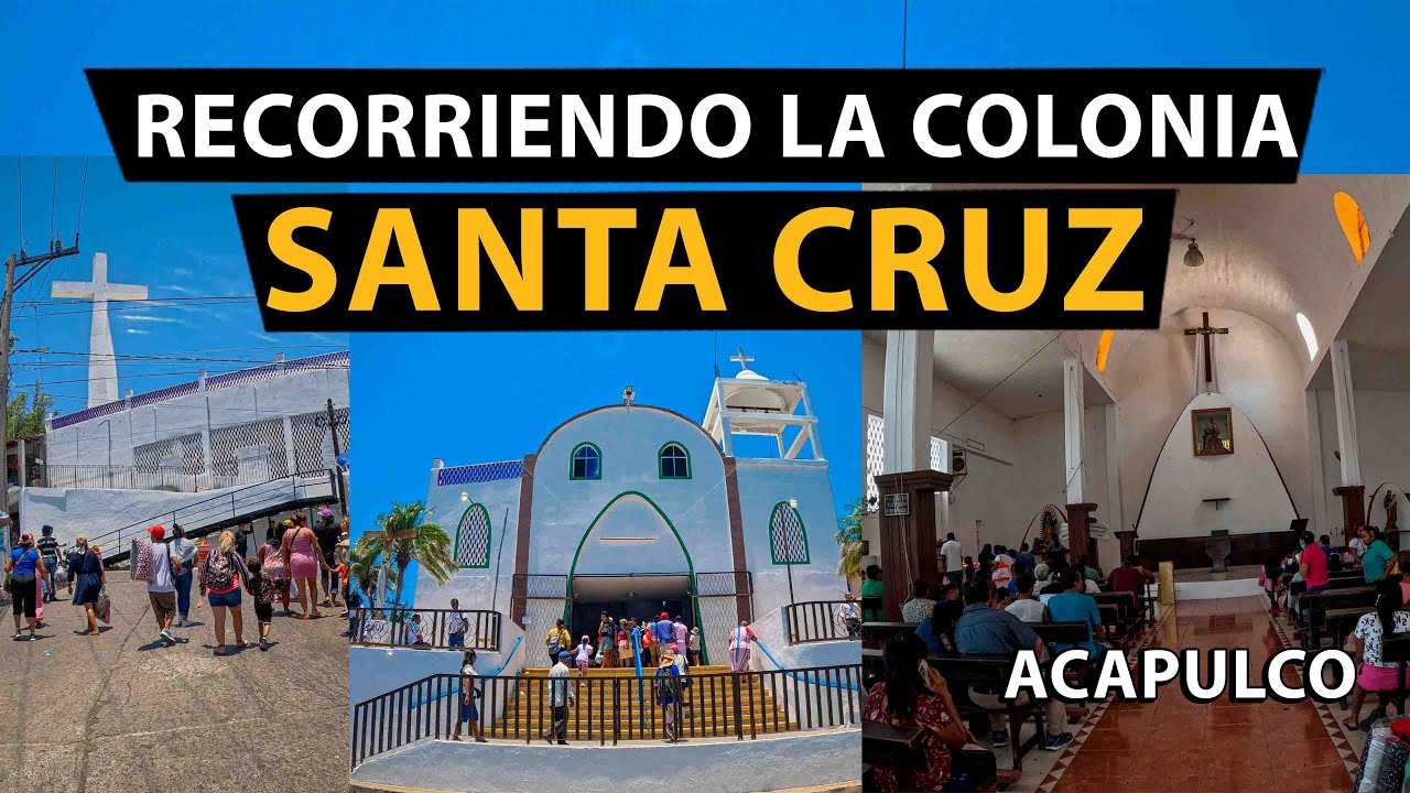 Lleno De Visitantes En La Colonia Santa Cruz En Acapulco - YouTube