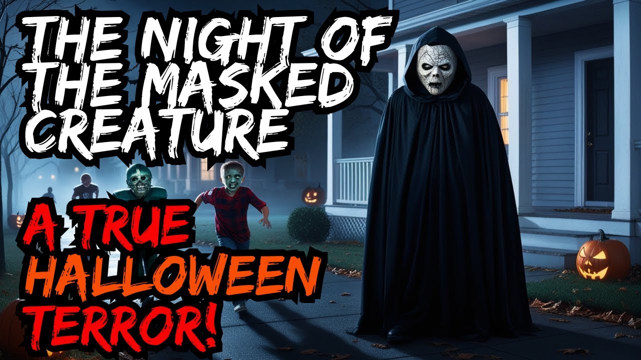 The Night of the masked creature: A TRUE Halloween Terror! - YouTube