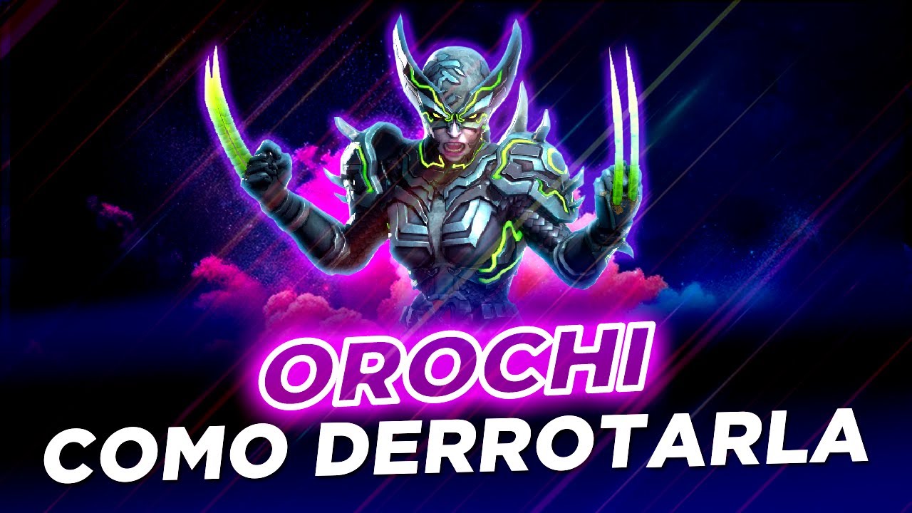 COMO DERROTAR a OROCHI! Jefe Final Acto 9.1 | marvel batalla mcoc - YouTube