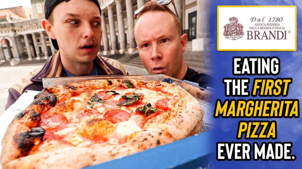 Eating The First Margherita Pizza Ever Created | Pizzeria Brandi in ...