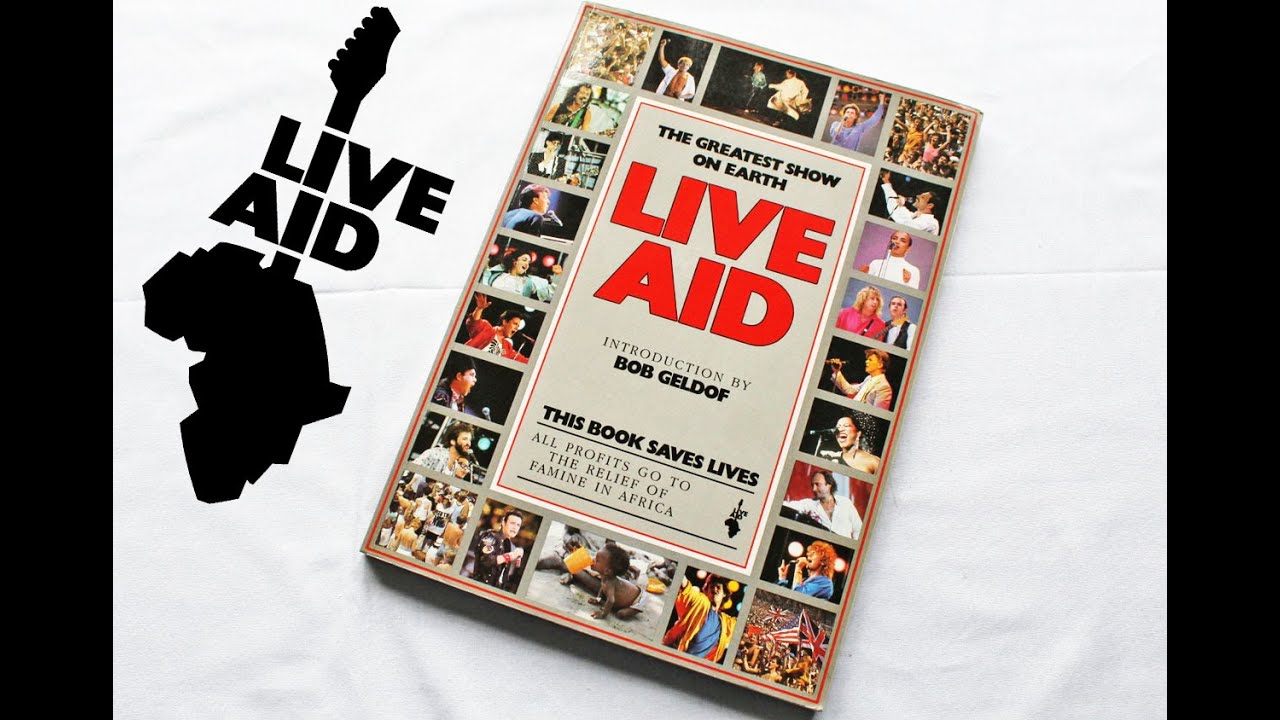 LIVE AID 1985 BOOK (UK) PART 2 (Unboxing) - YouTube