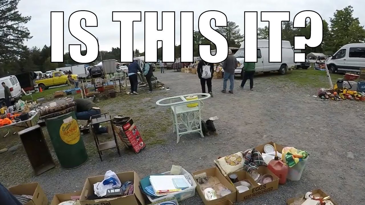 Selling at the Local Flea Market! It's THAT Part of The Year - YouTube