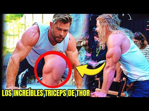 los DESCOMUNALES TRÍCEPS De CHRIS HEMSWORTH Nivel MISTER OLYMPIA EN la ...