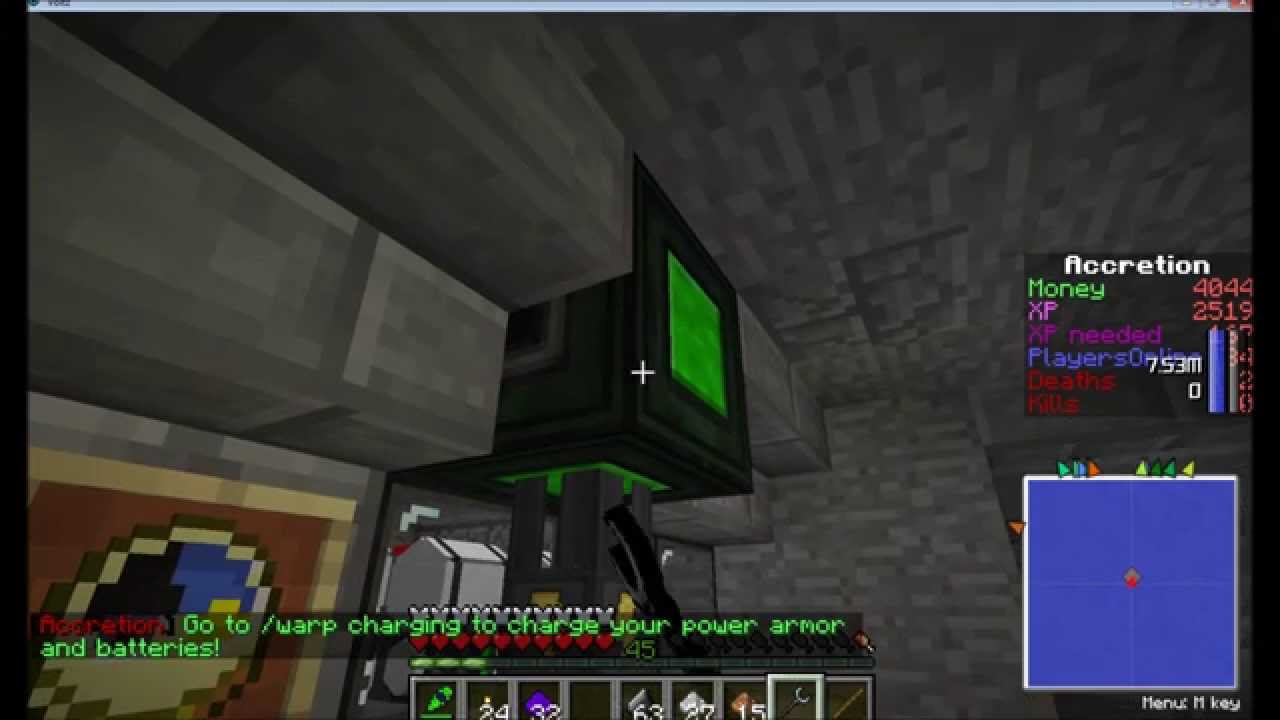 Surviving in Voltz #11 - ME Chests and Modular Force Field System - YouTube