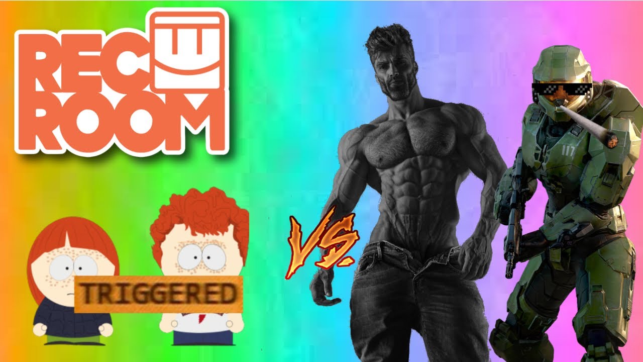 Based Rec Room (angry feminists, based Master Chief, ginger kid) - YouTube