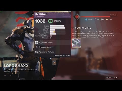 Destiny 2 - Getting Revoker + Shader Showcase - YouTube