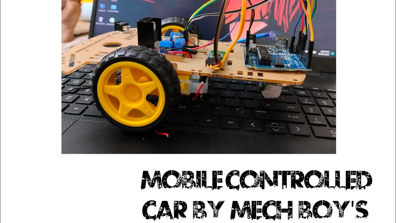 Mobile Controlled RoboCar⚡ 🚗 || By Mech Boys || Dayanand sagar ...