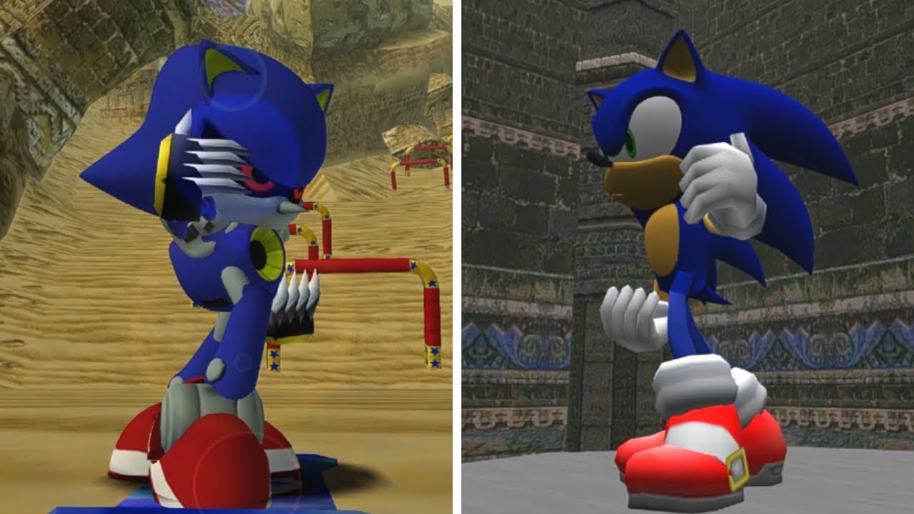 Sonic Adventure with Generations Style Models - YouTube