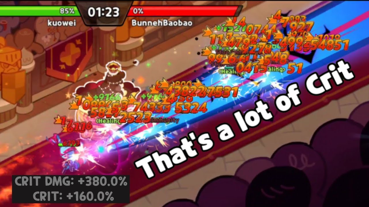 Twizzly Gummy Cookie Crazy Critical Dmg (Cookie Run Kingdom) - YouTube