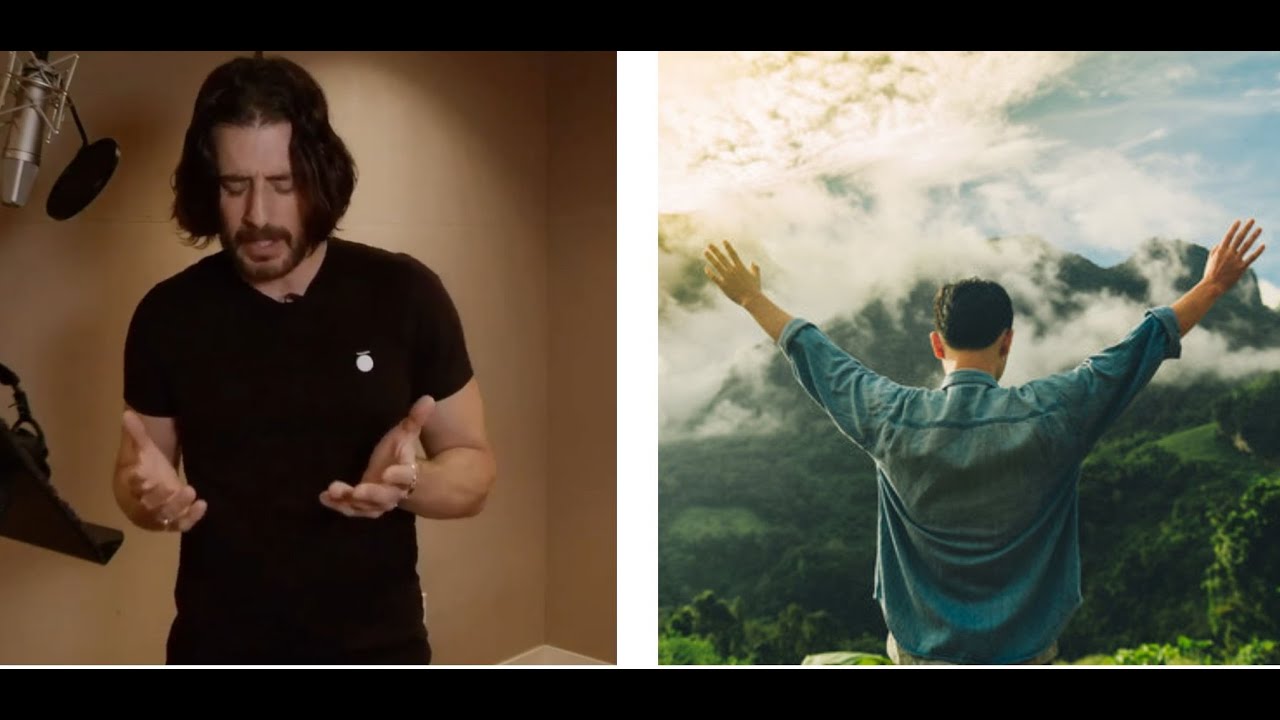 Jonathan Roumie calls people to pray with Hallow add in the middle of ...