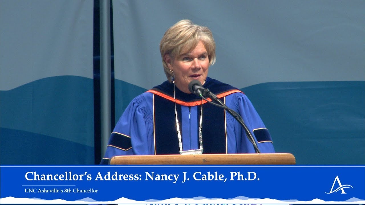 Chancellor Nancy J. Cable's Installation Address - YouTube