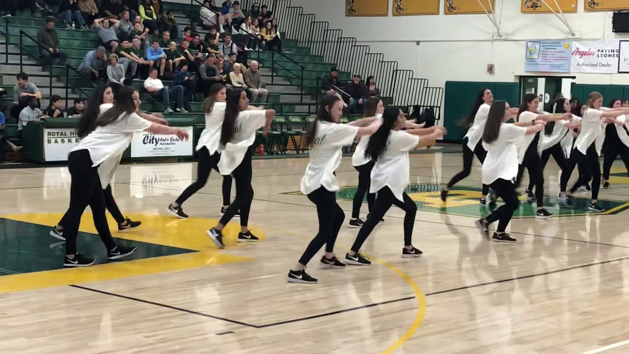 Royal HS Varsity Dance - 1 10 20 - YouTube
