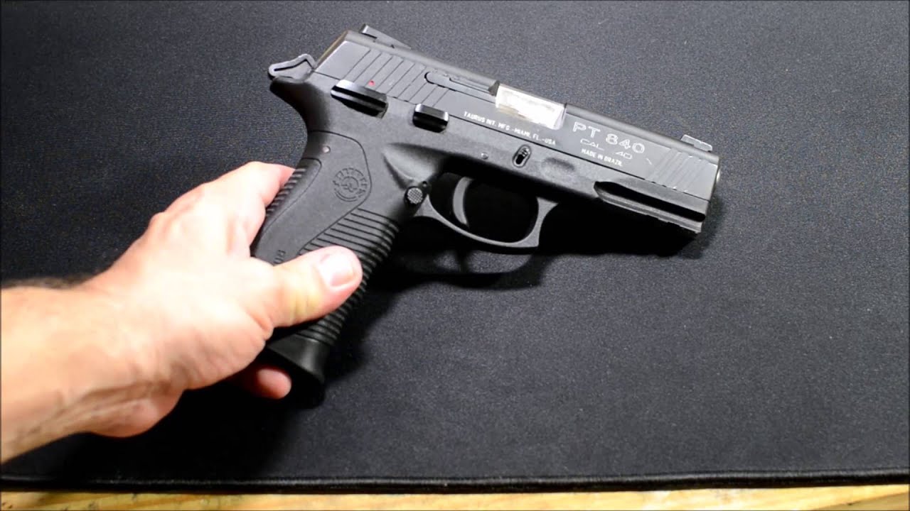 Taurus PT 840 - Mais Testes - YouTube