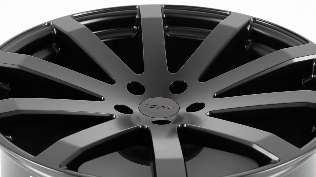 TSW Alloy Wheels- Brooklands in Matte Black - YouTube