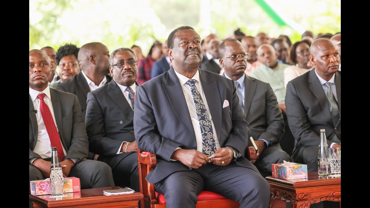 LIVE: P.C.S Mudavadi Tours Eldama Ravine for Development Projects ...