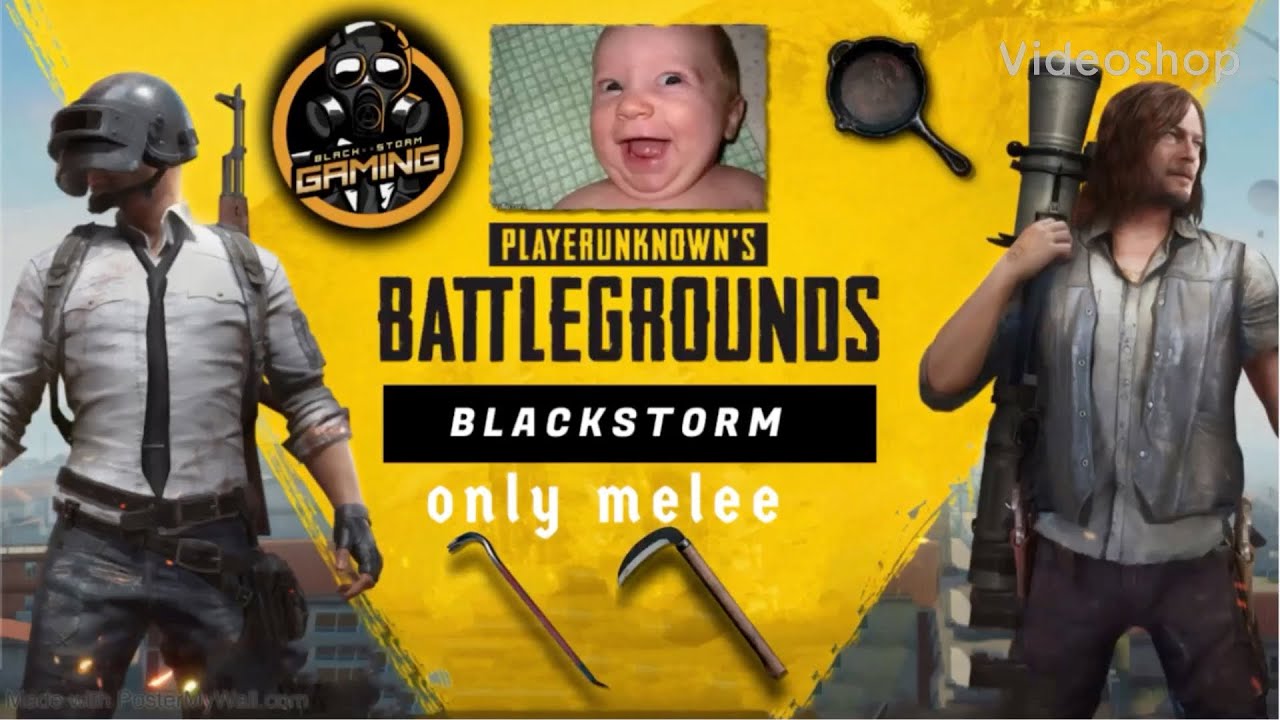 Funniest match ever 🤣🤣 only melee weapon CHICKEN DINNER SOLO - YouTube