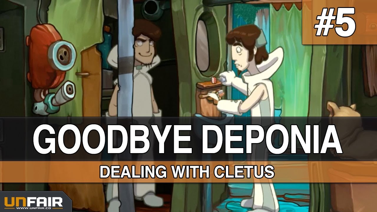 Goodbye Deponia - Part 5 - Dealing With Cletus - YouTube