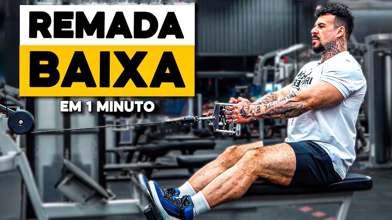 Como Fazer a REMADA BAIXA (Aprenda em 1 Minuto) - YouTube