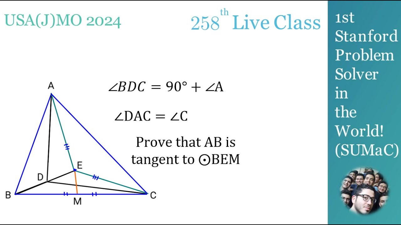USAMO Tutor 2024 Solutions for Problem 5, USAJMO Q6 AIME, AMC 12/10/8 ...