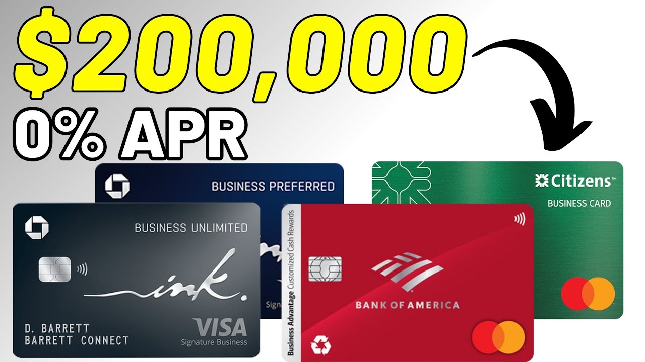 Credit Card Stacking $200K In Business Credit FAST - YouTube