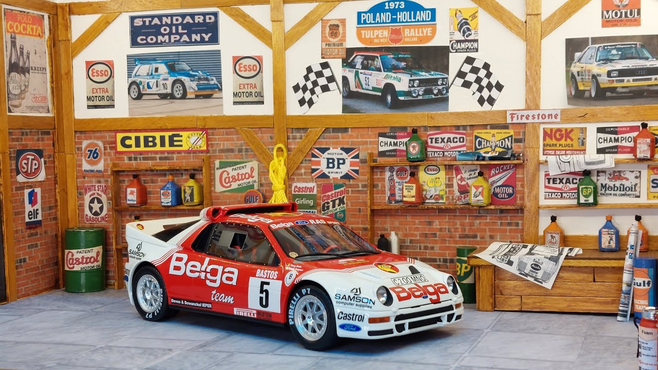 WRC Collection Ford RS200 Belga Team R.Droogmans-R.Joosten #5 24 UREN ...
