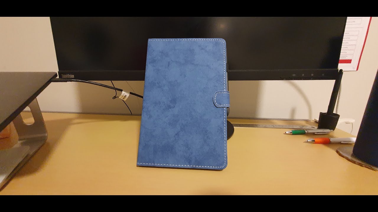 Samsung Tab S6 Lite Case - Denim Look Tablet Case Cover - YouTube