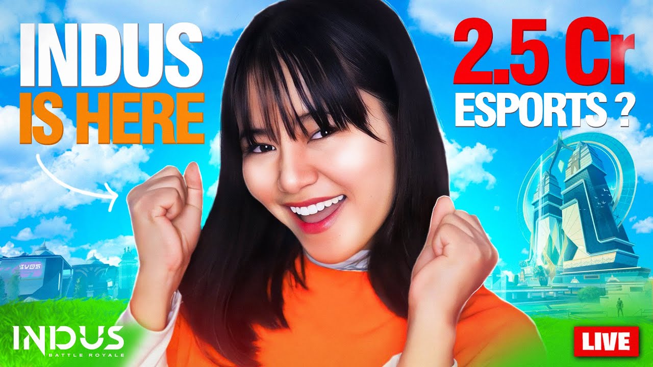 NEW Indian Game Launched: INDUS BATTLE ROYALE! 😍 E-SPORTS Announcement ...