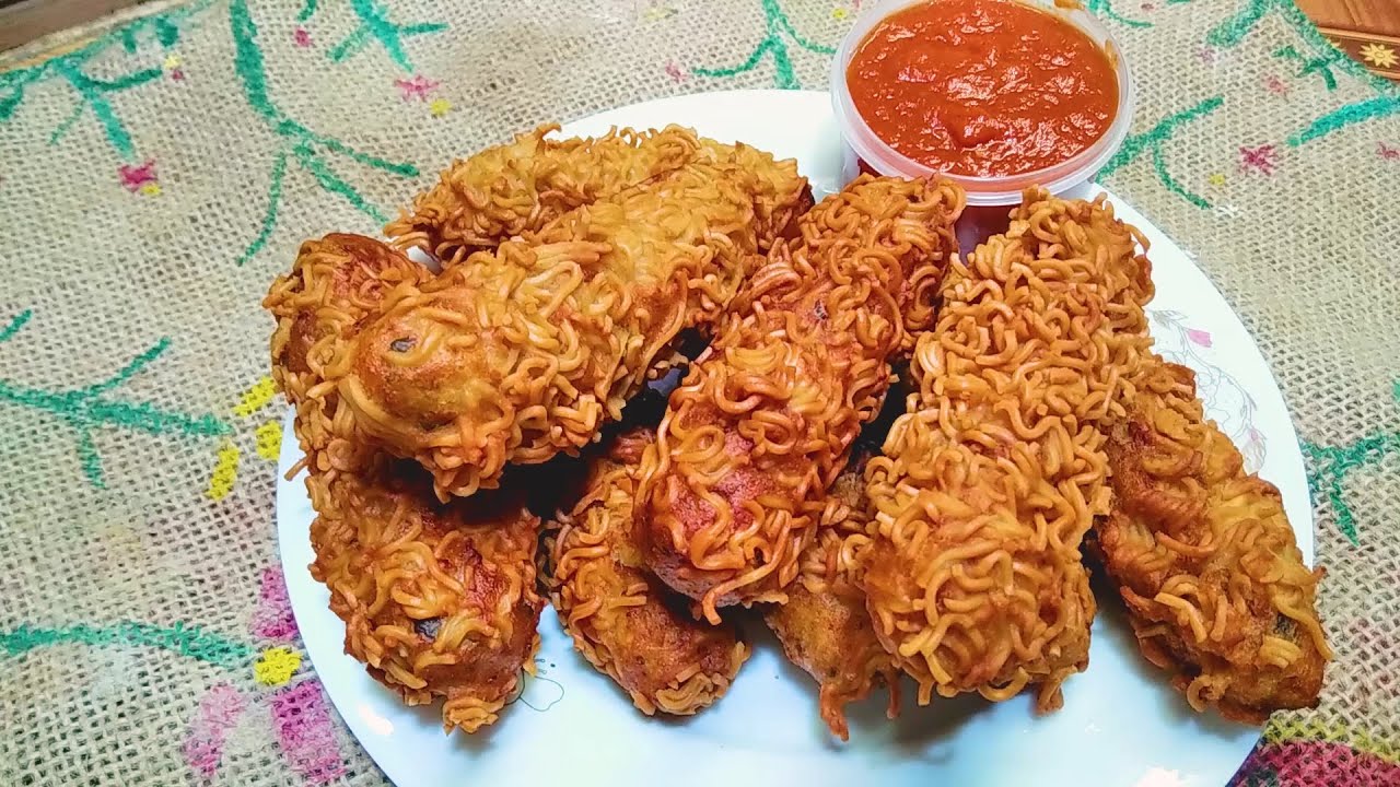 আলু আর নুডুলস দিয়ে মুচমুচে বিকালের নাস্তা || potato Noodles Finger ...