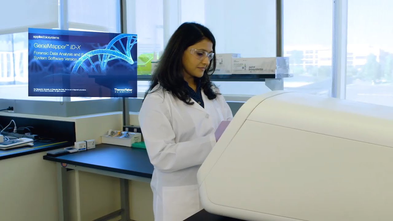 Demo: SeqStudio Genetic Analyzer for Human Identification - YouTube