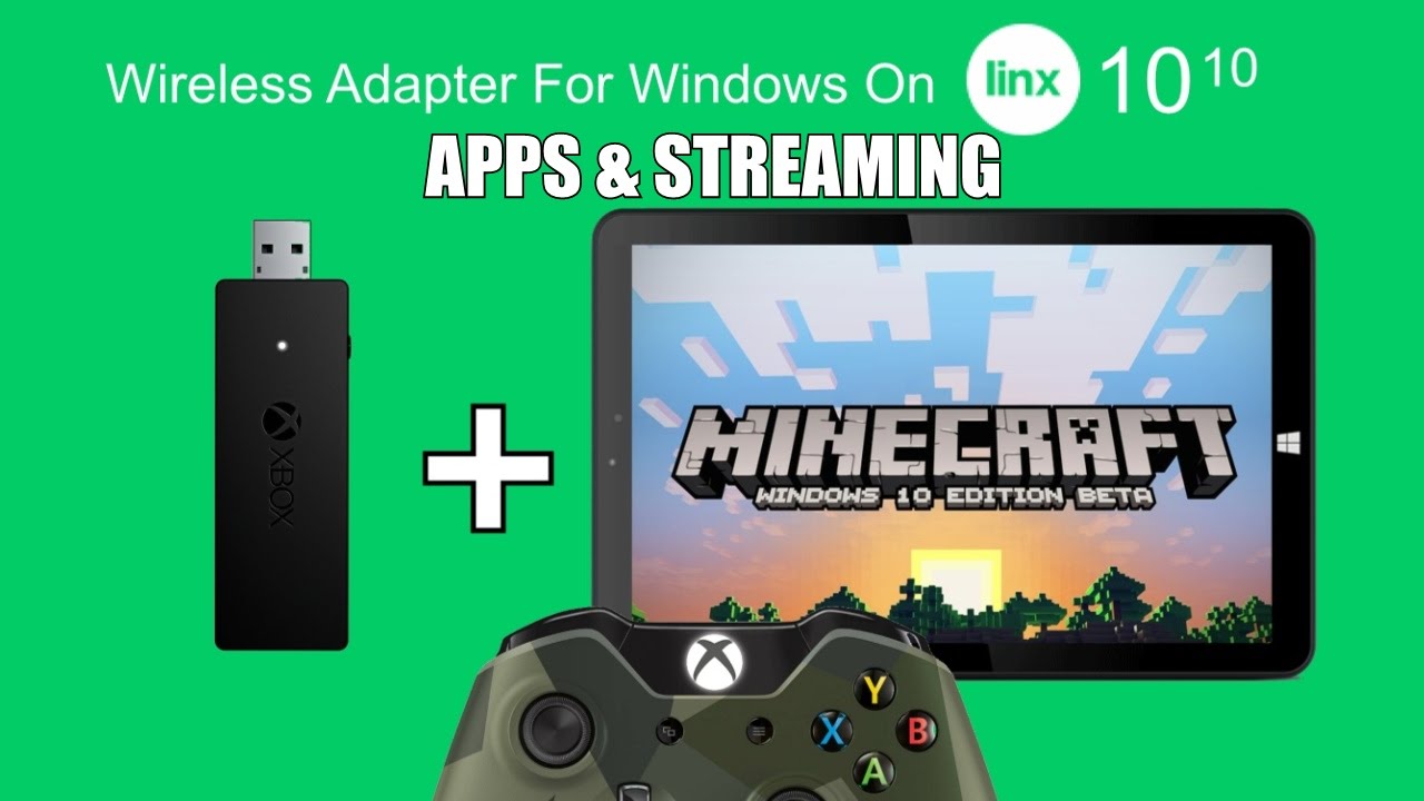 Wireless Adapter For Windows On Linx 1010 (Apps & Streaming) - YouTube