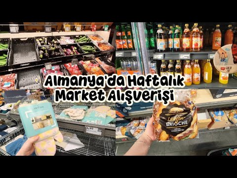 Almanya'da Haftalık Market Alışverişi | Lidl ' Rewe | Almanya'da Market Fiyatları 2026