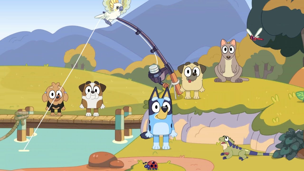 Bluey & Buddy's Fishing Time 03 - YouTube