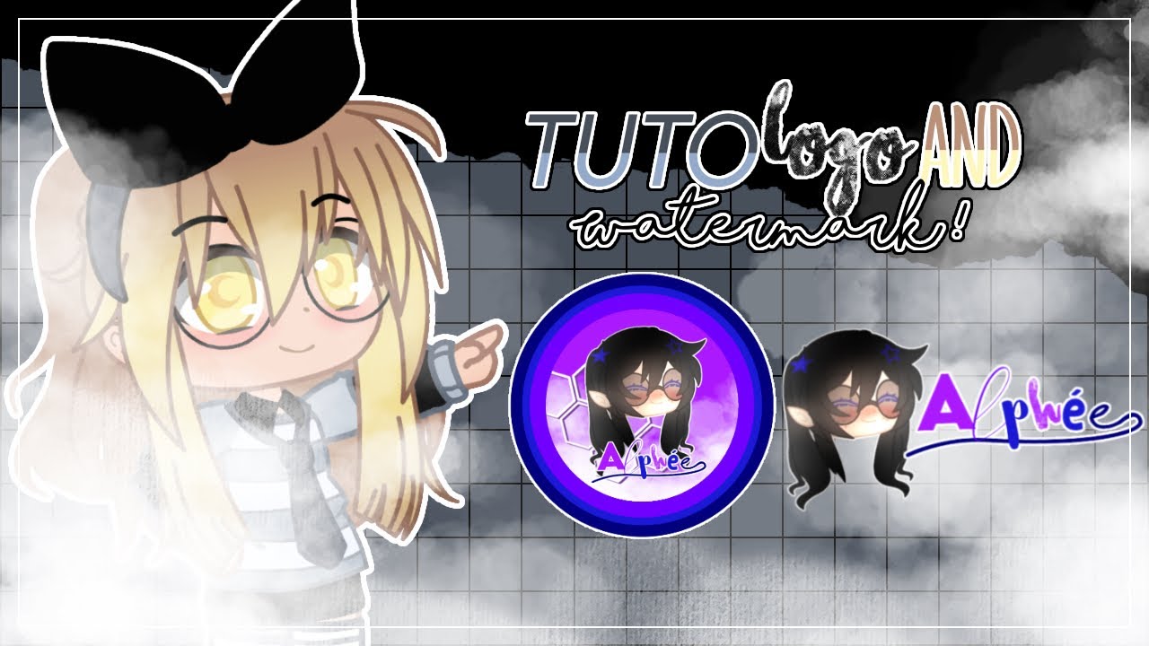 ꒰🏹・〃TUTO: Logo & Watermark | Tutorial | Gacha club/life | Komorebi ...