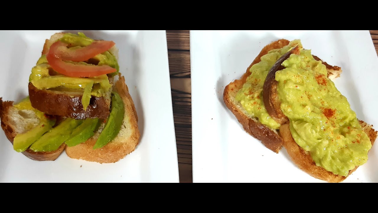 Best Avocado Toast| 2 ways| zaboka ak pen | Quick and Easy - YouTube