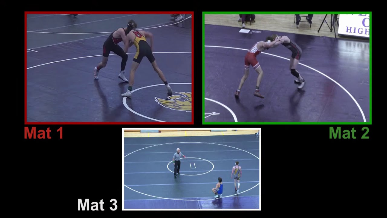 North Central Conference Wrestling Meet 1/23/2021 - YouTube