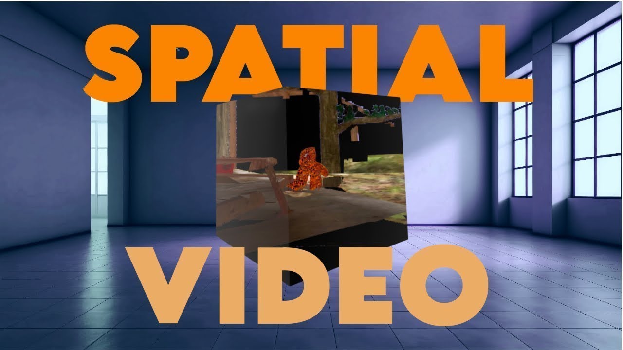 Record SPATIAL VIDEO for VR - YouTube